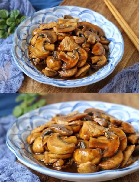 蘑菇肉片怎么炒才嫩_蘑菇肉片需要焯水吗-第3张图片-山城妙识