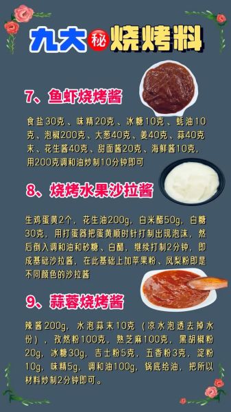 烧烤酱料怎么做_烧烤酱配方大全-第2张图片-山城妙识