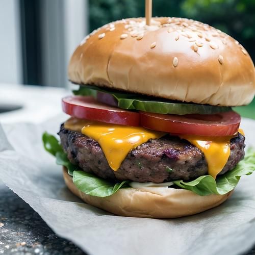 美味汉堡图片怎么拍_汉堡摆盘技巧-第3张图片-山城妙识