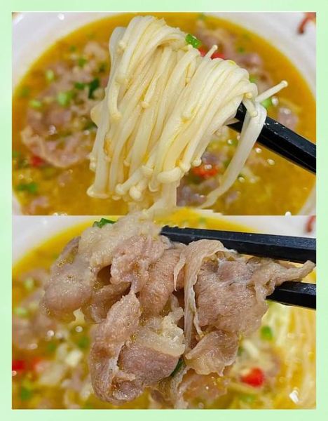 酸汤肥牛金针菇怎么做_酸汤肥牛金针菇最正宗做法-第1张图片-山城妙识 酸汤肥牛金针菇怎么做_酸汤肥牛金针菇最正宗做法-第1张图片-山城妙识