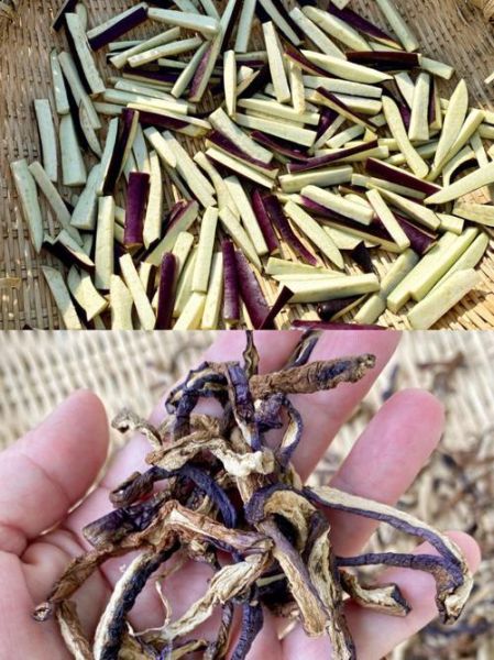 晒茄子干怎么晒_茄子干晒多久能晒干-第1张图片-山城妙识