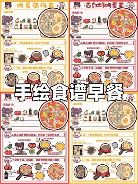 早餐食谱图片简笔画_如何画简单又好看-第2张图片-山城妙识 早餐食谱图片简笔画_如何画简单又好看-第2张图片-山城妙识