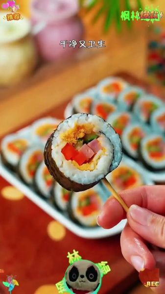 网红寿司怎么做_家庭版寿司卷做法-第3张图片-山城妙识