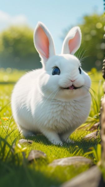 兔子图片大全可爱_如何挑选最萌壁纸-第2张图片-山城妙识 兔子图片大全可爱_如何挑选最萌壁纸-第2张图片-山城妙识