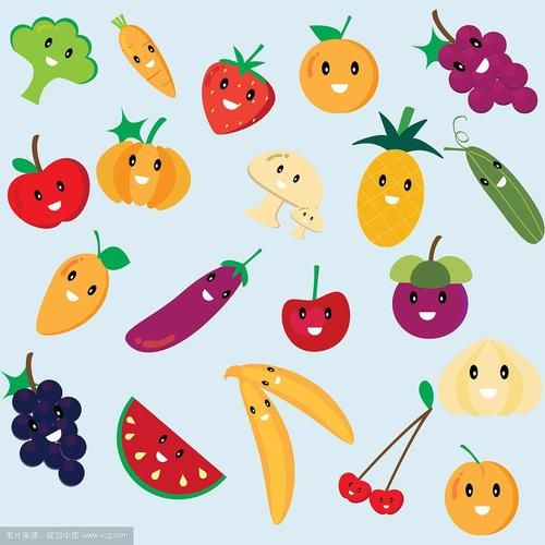蔬菜水果卡通图片怎么画_蔬菜水果卡通图片素材哪里找-第3张图片-山城妙识