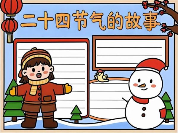二十四节气手抄报怎么做_节气手抄报内容写什么-第2张图片-山城妙识