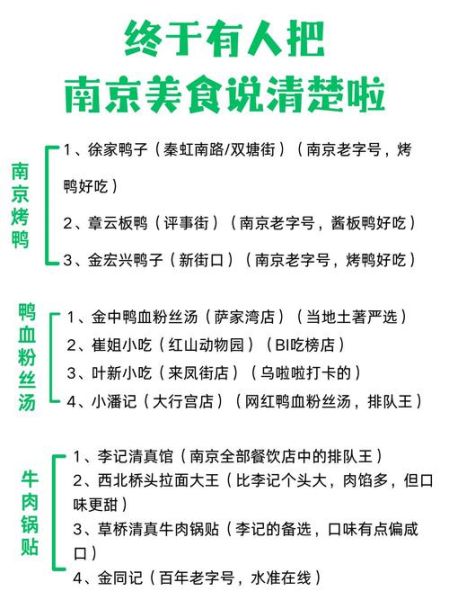 南京特色美食排行榜_哪些小吃最地道-第1张图片-山城妙识