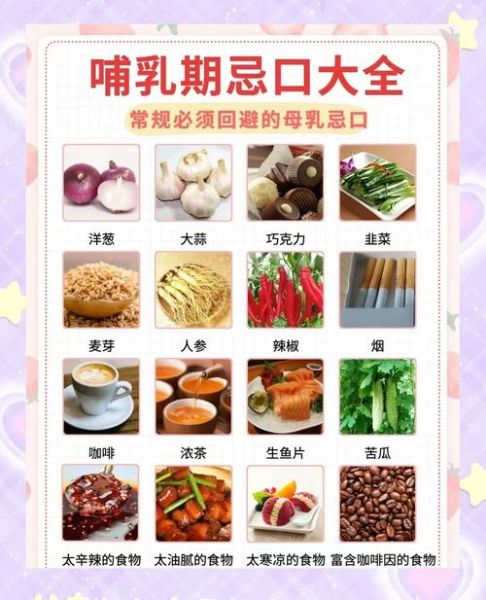 产妇不能吃什么食物_月子忌口清单-第2张图片-山城妙识