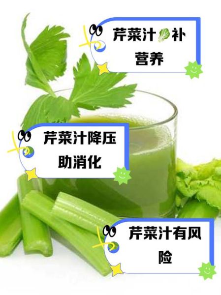 芹菜汁的副作用有哪些_芹菜汁喝多了会怎样-第1张图片-山城妙识