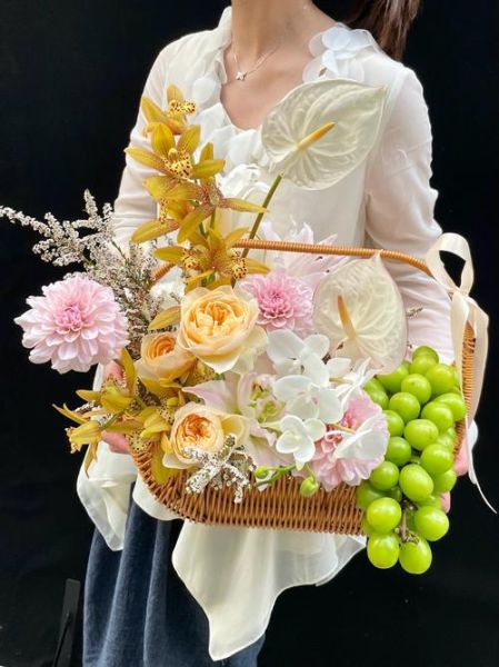 水果篮子怎么摆好看_水果篮子搭配技巧-第2张图片-山城妙识