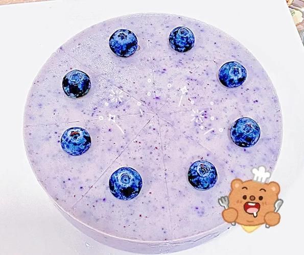 蓝莓慕斯蛋糕装饰图片_怎么做简单又好看-第2张图片-山城妙识