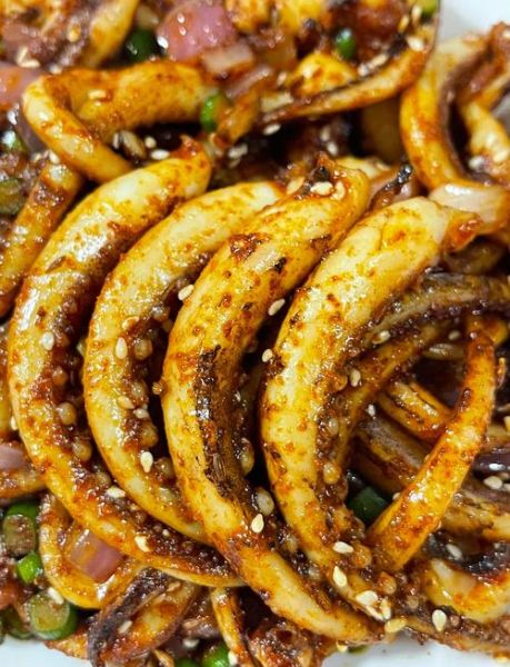 鱿鱼孜然怎么炒好吃_鱿鱼孜然炒多久才嫩-第2张图片-山城妙识