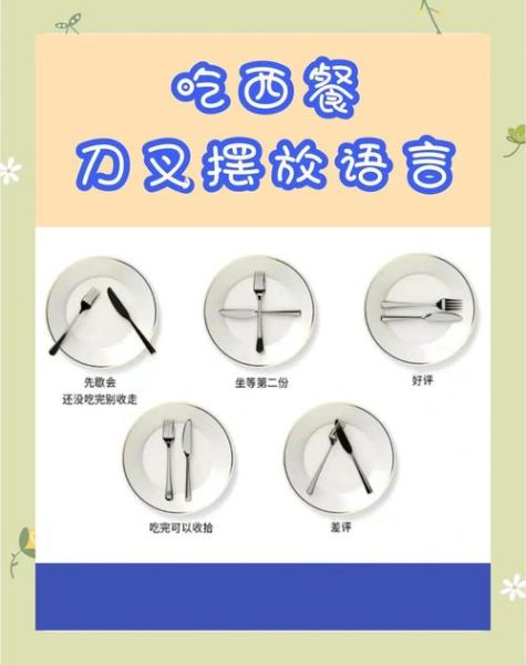 西餐刀叉怎么摆_刀叉摆放的含义是什么-第1张图片-山城妙识