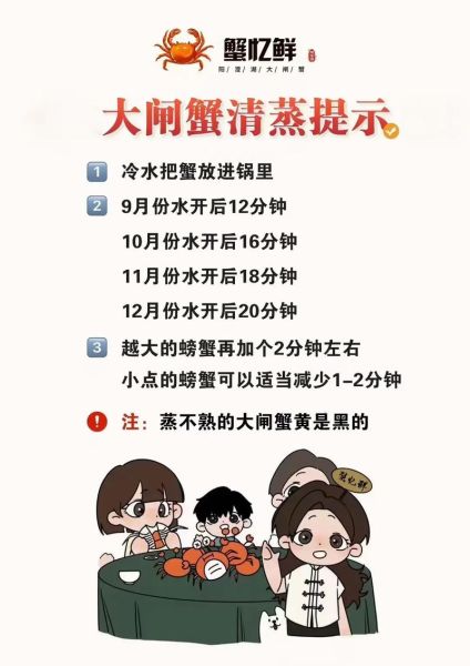 螃蟹冷水蒸多久_蒸螃蟹冷水下锅时间-第2张图片-山城妙识
