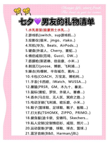 情人节送男友什么礼物实用_送男朋友实用礼物推荐-第1张图片-山城妙识