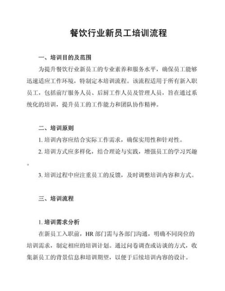 西餐厅培训内容有哪些_西餐厅服务员培训流程-第1张图片-山城妙识