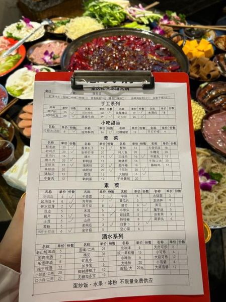 重庆火锅菜单有哪些必点菜_重庆火锅菜单价格贵不贵-第1张图片-山城妙识