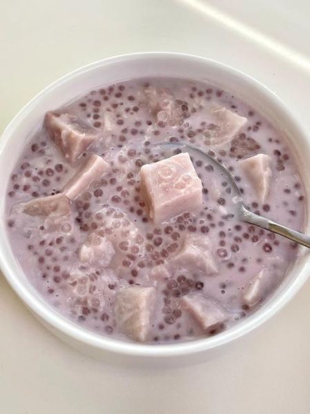 香芋西米椰汁糖水怎么做_香芋椰汁糖水要煮多久-第1张图片-山城妙识