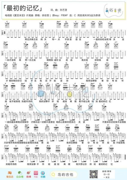 粉丝记事本吉他谱怎么弹_和弦指法详解-第3张图片-山城妙识 粉丝记事本吉他谱怎么弹_和弦指法详解-第3张图片-山城妙识
