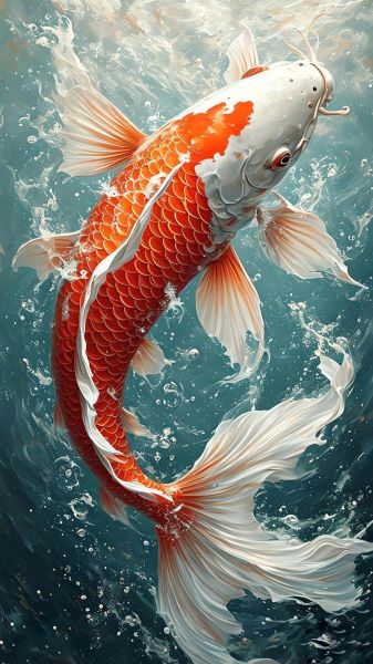 锦鲤图片高清_如何拍摄高清锦鲤照片-第1张图片-山城妙识