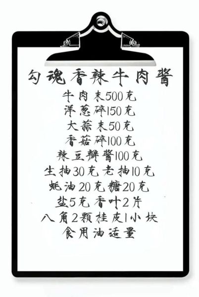 香辣牛肉酱怎么做_家庭版配方-第2张图片-山城妙识