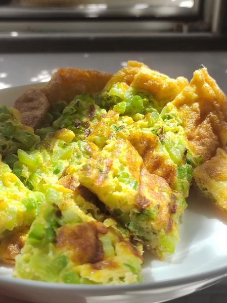 苦瓜煎鸡蛋怎么做_苦瓜煎鸡蛋的家常做法-第1张图片-山城妙识