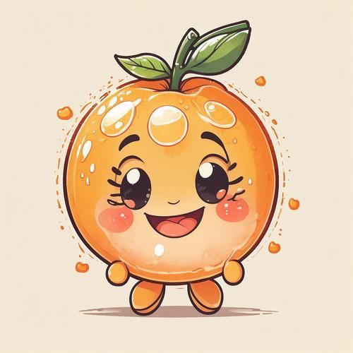 橙子图片可爱头像怎么选_橙子头像制作教程-第1张图片-山城妙识