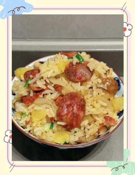 懒人腊肠焖饭怎么做_电饭煲腊肠焖饭做法-第2张图片-山城妙识