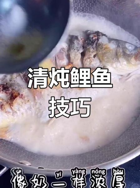 清炖鲤鱼汤的做法窍门_怎样炖出奶白汤-第3张图片-山城妙识