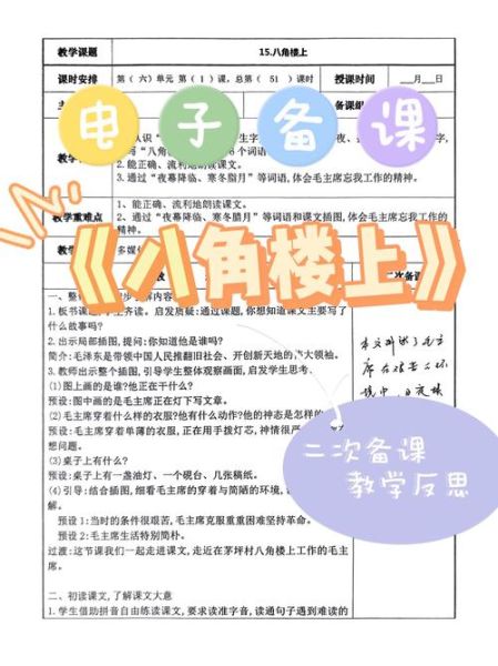 八角楼上教学反思怎么写_八角楼上教学反思案例-第2张图片-山城妙识