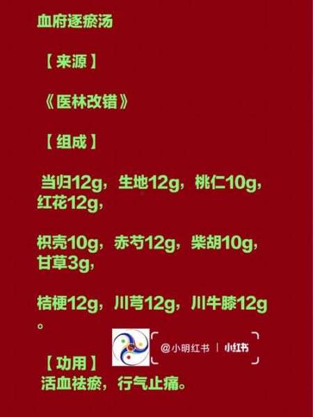 血府逐瘀汤组成与功效_血府逐瘀汤适合什么人-第2张图片-山城妙识 血府逐瘀汤组成与功效_血府逐瘀汤适合什么人-第2张图片-山城妙识