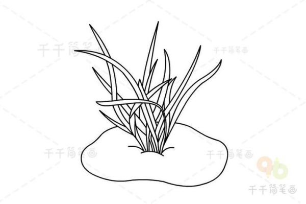 韭菜简笔画怎么画_韭菜图片简笔画教程-第2张图片-山城妙识