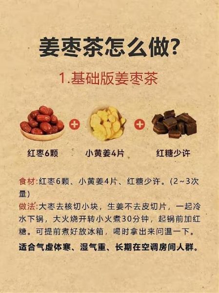 姜枣茶怎么做才正宗_姜枣茶什么时间喝最好-第1张图片-山城妙识