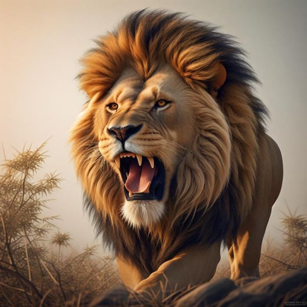 狮子图片高清_如何下载无水印大图-第2张图片-山城妙识