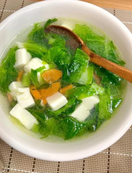 清淡小白菜汤怎么做好喝_小白菜汤的做法窍门-第2张图片-山城妙识