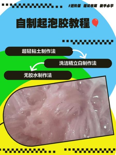 自制起泡胶怎么做_起泡胶配方比例-第1张图片-山城妙识