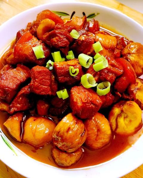 板栗烧肉怎么做_板栗烧肉家常做法-第3张图片-山城妙识