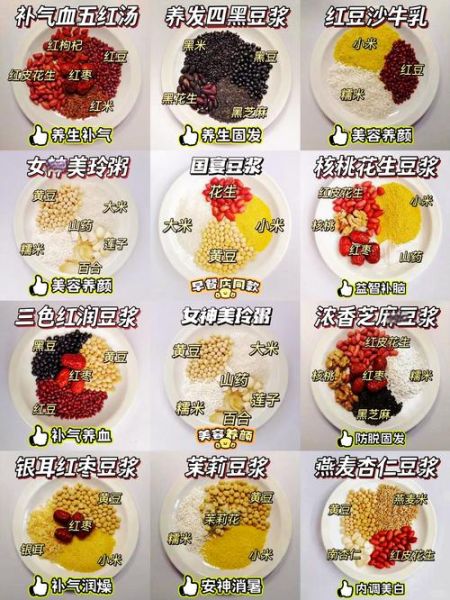 豆浆机榨五谷杂粮配方_怎么搭配更营养-第1张图片-山城妙识