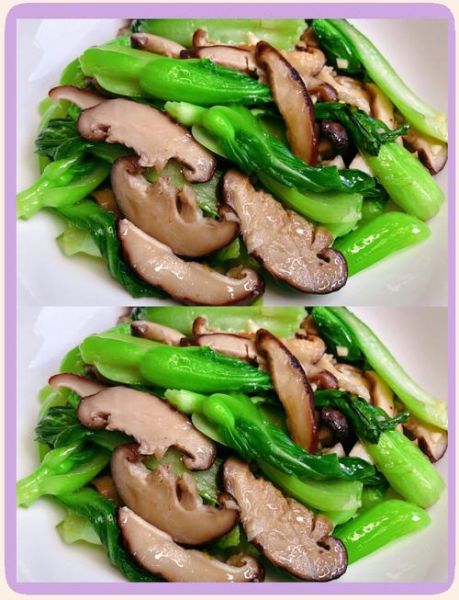 清炒香菇青菜怎么做_香菇青菜焯水还是不焯水-第2张图片-山城妙识
