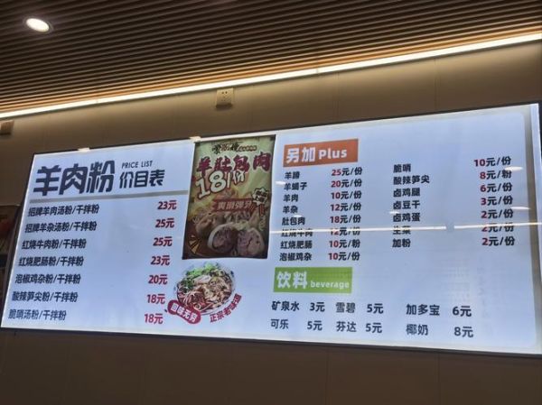 开一个羊肉粉店大概多少钱_新手开店预算清单-第2张图片-山城妙识