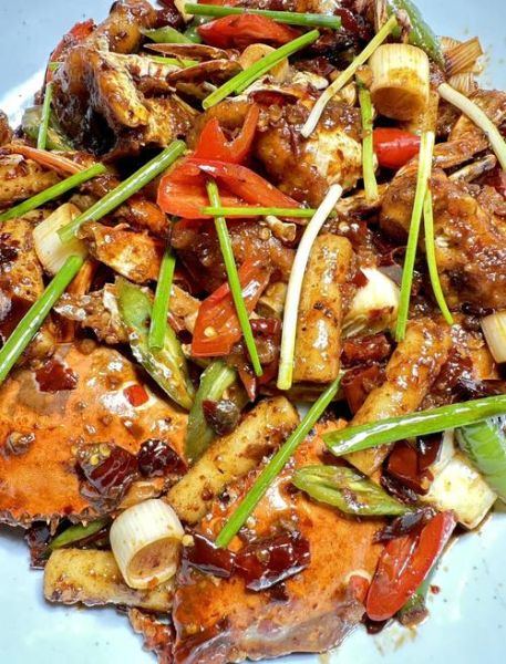 蟹炒年糕怎么做好吃_蟹炒年糕的窍门-第2张图片-山城妙识