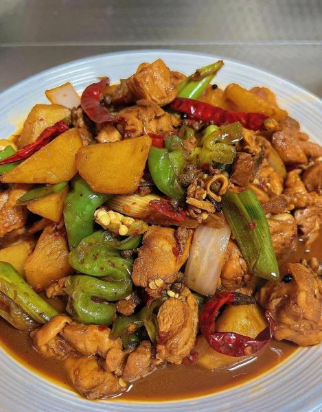 大盘鸡的家常做法图解_大盘鸡怎么做好吃又入味-第1张图片-山城妙识 大盘鸡的家常做法图解_大盘鸡怎么做好吃又入味-第1张图片-山城妙识