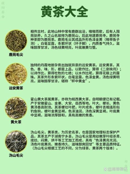 黄茶有哪些品种_君山银针和蒙顶黄芽区别-第2张图片-山城妙识