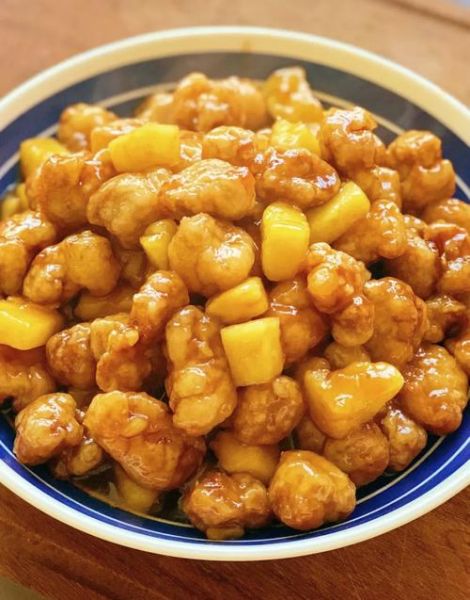 菠萝古老肉家常做法_菠萝古老肉下料比例-第1张图片-山城妙识