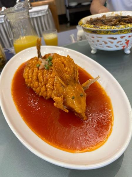 新派松鼠桂鱼怎么做_松鼠桂鱼摆盘技巧-第2张图片-山城妙识