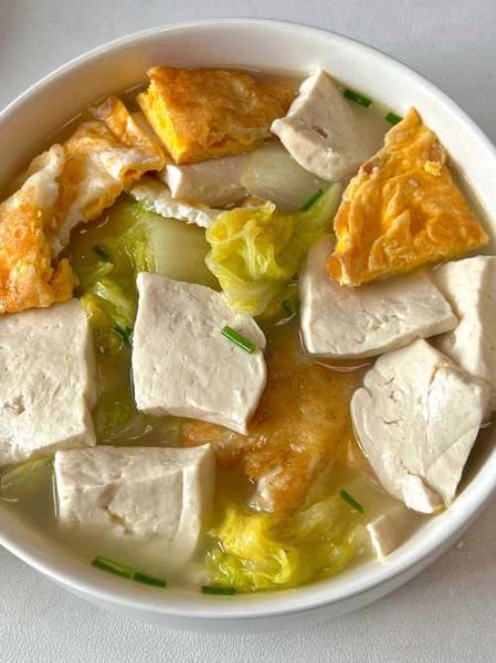 娃娃菜豆腐汤怎么做好喝_娃娃菜豆腐汤的家常做法-第2张图片-山城妙识