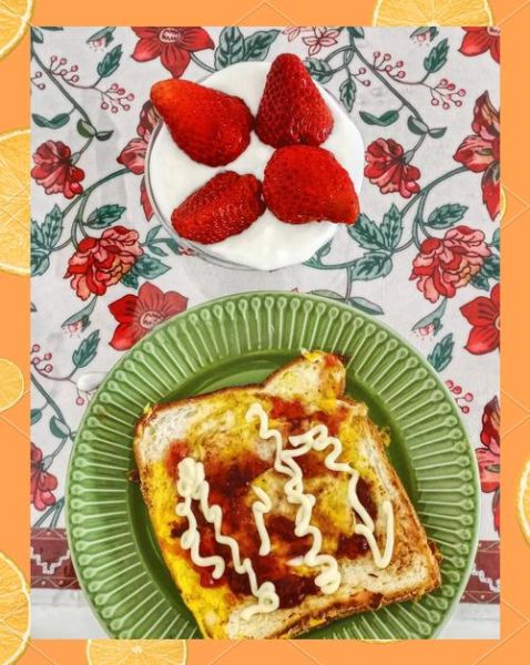 面包片花样早餐做法_怎么做简单又好吃-第3张图片-山城妙识