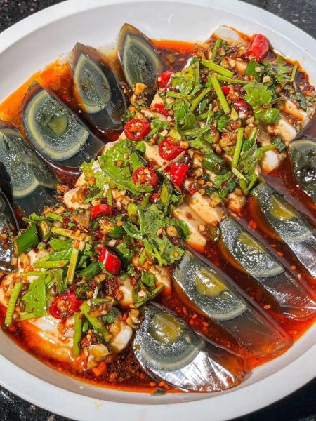 嫩豆腐松花蛋怎么拌好吃_松花蛋拌嫩豆腐的做法-第2张图片-山城妙识