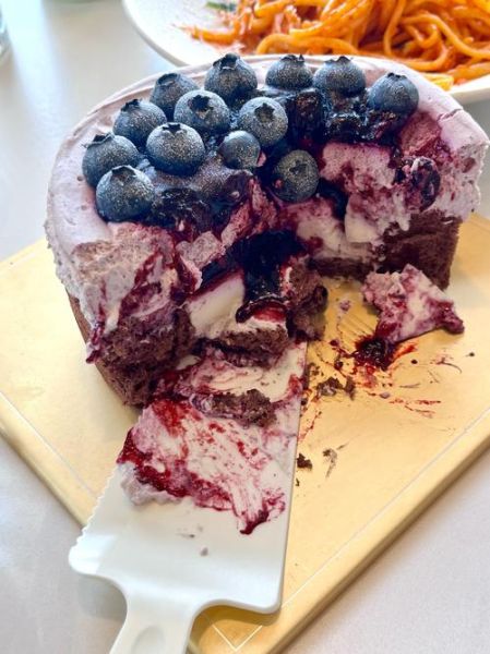 蓝莓蛋糕图片大全_蓝莓蛋糕怎么做-第3张图片-山城妙识