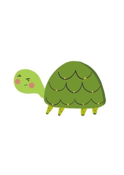 乌龟图片卡通_如何画简单又可爱-第3张图片-山城妙识